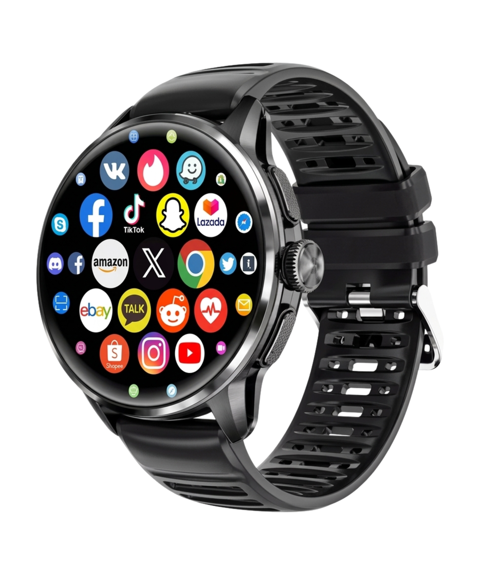 H100 Smartwatch Android Cámara Giratoria, GPS, WiFi Chip/ Bluetooth 12 ...
